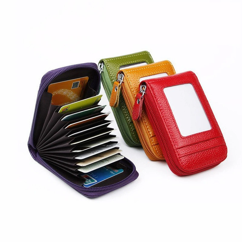 Men's Women's Credit Card ID Card Holder Bank Card Boxes Passport Card ...