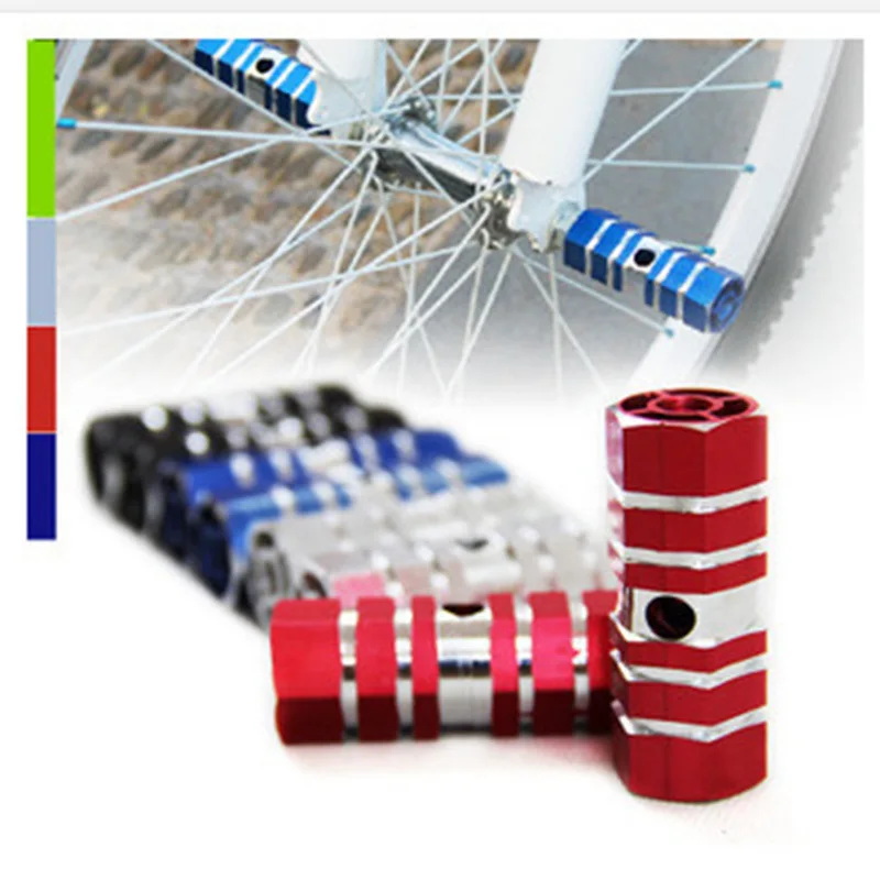 1-Pair-Anti-Slip-Aluminum-Alloy-BMX-Mountain-Road-Cycling-Bicycle-Front ...