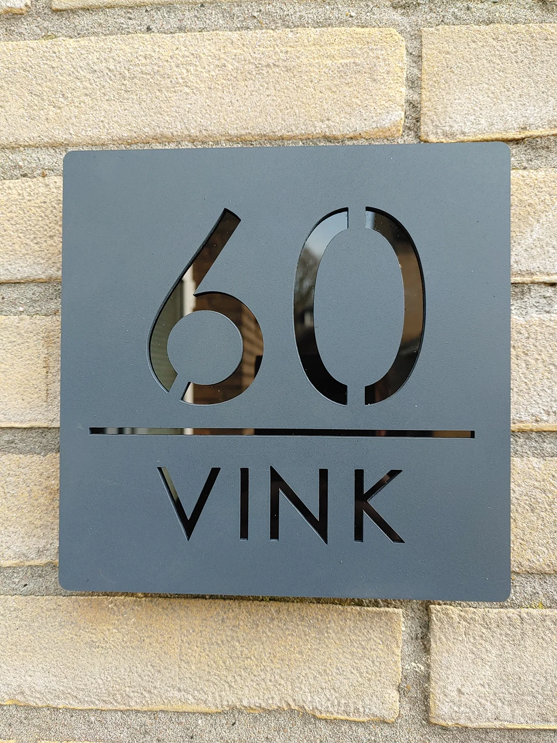 Personalized House Number Sign Laser Cut 3D Acrylic Door Plate Custom ...