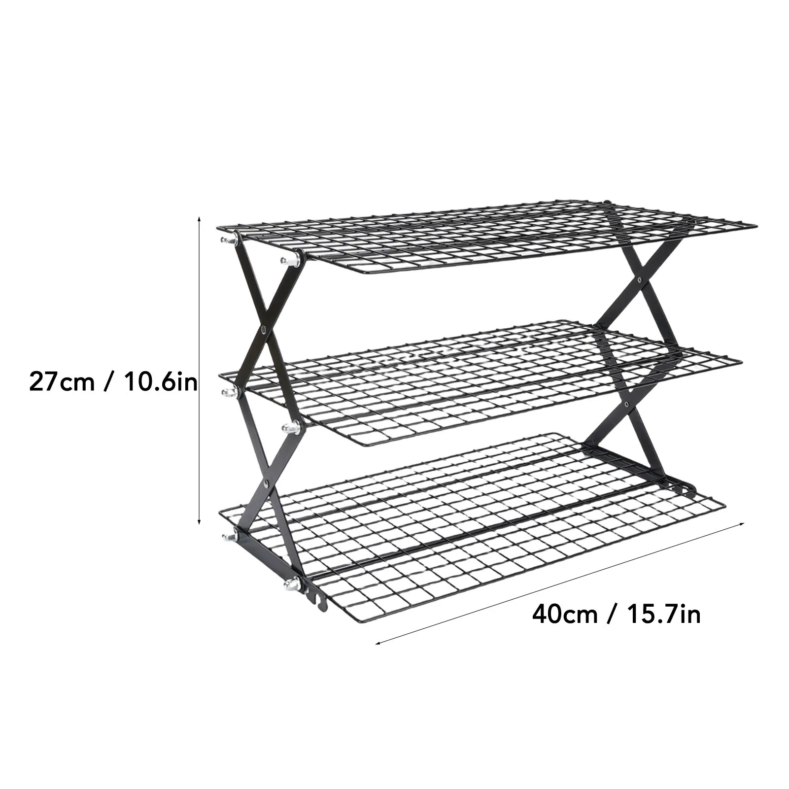 Kitchen Countertop Organizer Stainless Steel Space Saving Easy Assembly ...
