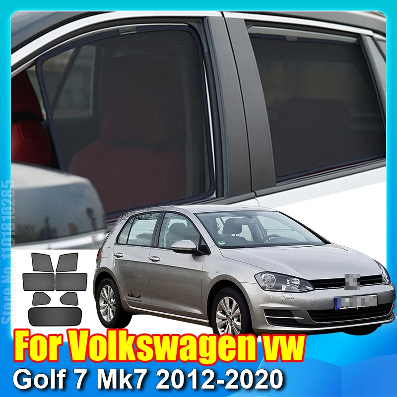 For Volkswagen VW Golf 7 Mk7 2012-2020 Car Window SunShade UV ...