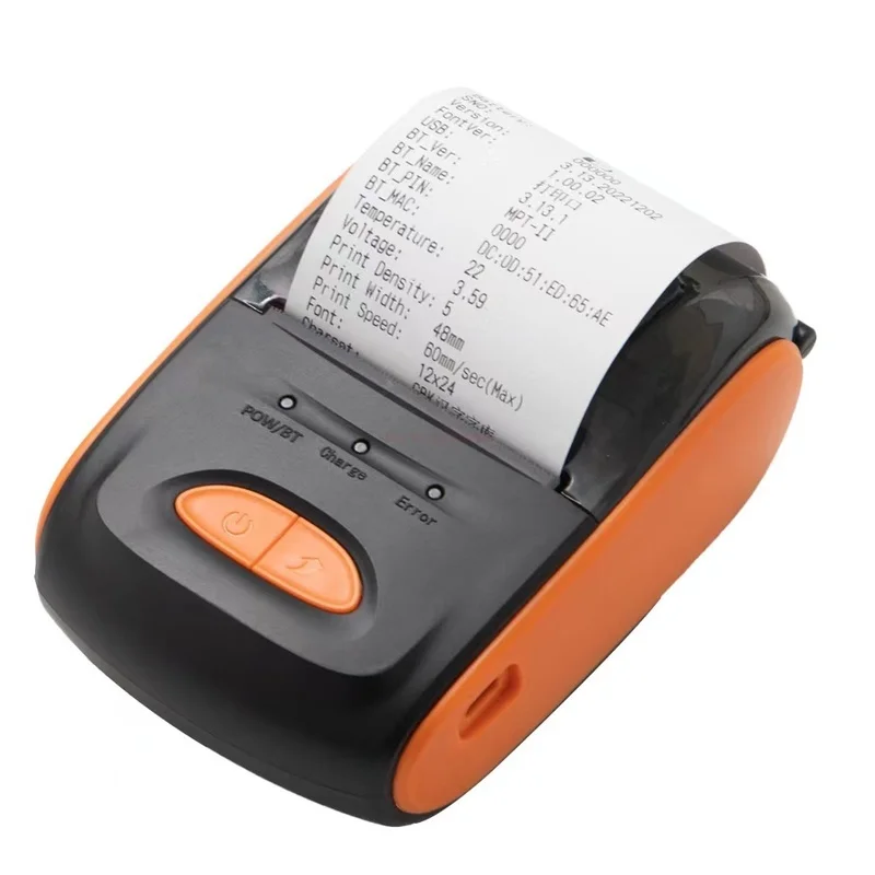 Mp21158mm Portable Hand held Mini Wireless Bluetooth Thermal Printer ...