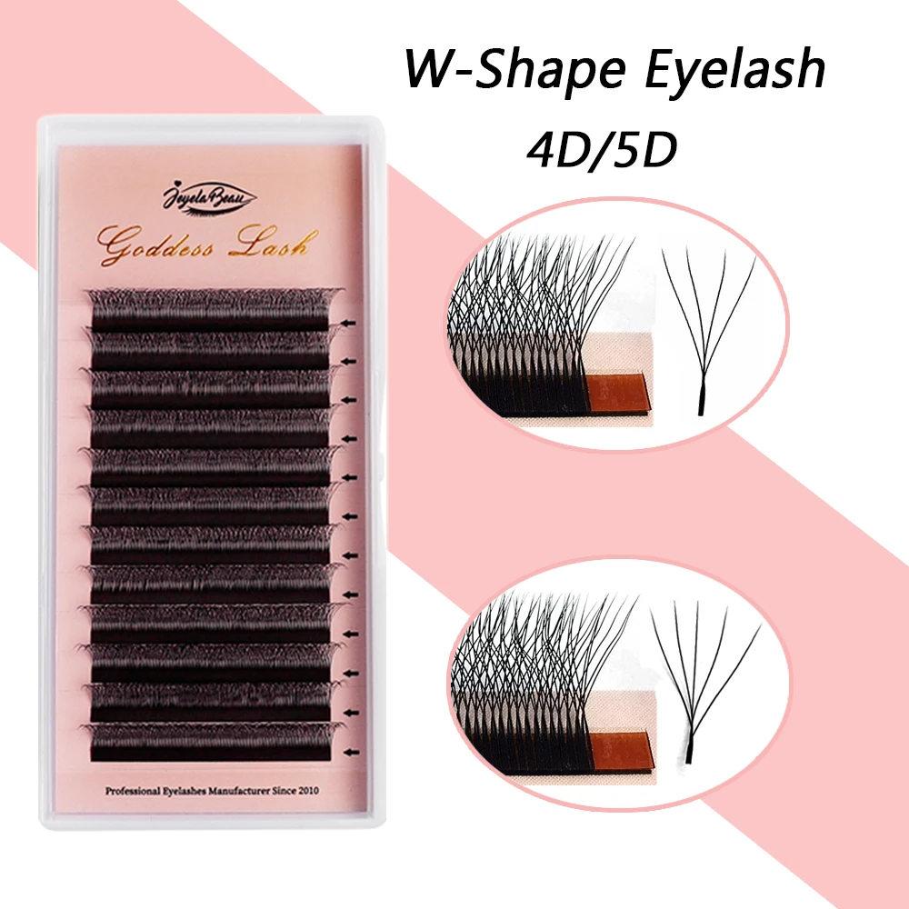 Goddess 4d 5d W Style Flower Lash Premade Volume Fans Eyelash Extension ...