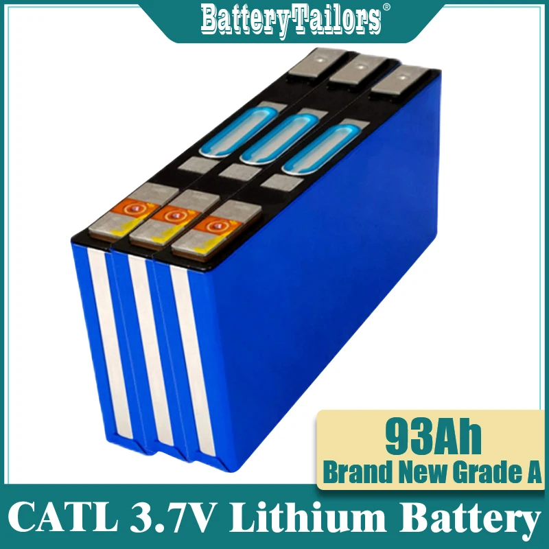 CATL-3-7V-93Ah-NMC-Rechargeable-Battery-100Ah-Lithium-Iron-Phosphate-Cells-Brand-New-Prismatic ...