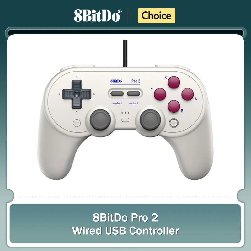 8BitDo-Pro-2-Wired-Controller-USB-Gamepad-Joystick-for-Nintendo-Switch ...