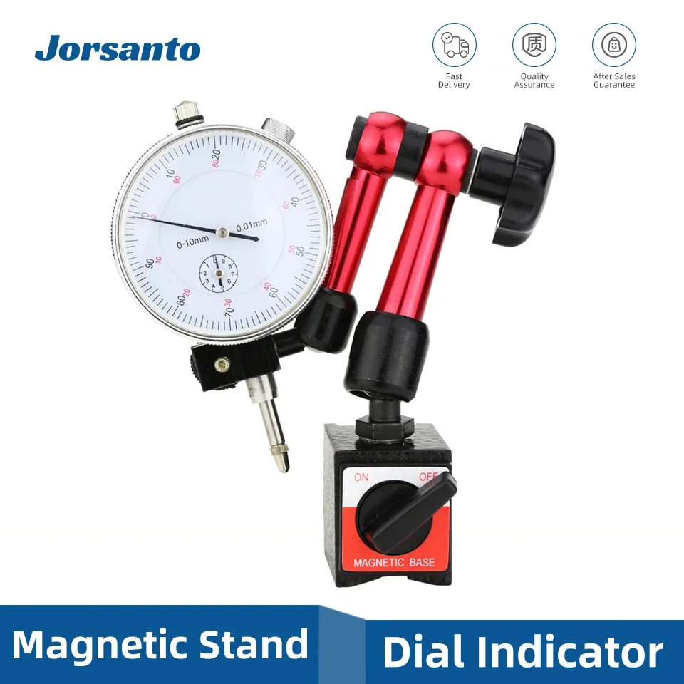 Dial Indicator Magnetic Holder Dial Bore Gauge Magnetic Stand Base ...