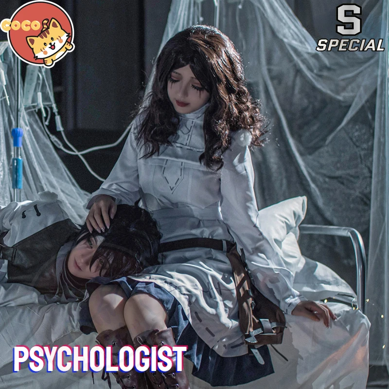 Disfraz de cocos-s Identity V The Psychology, juego de Cosplay, disfraz de Ada Mesmer y Peluca ...