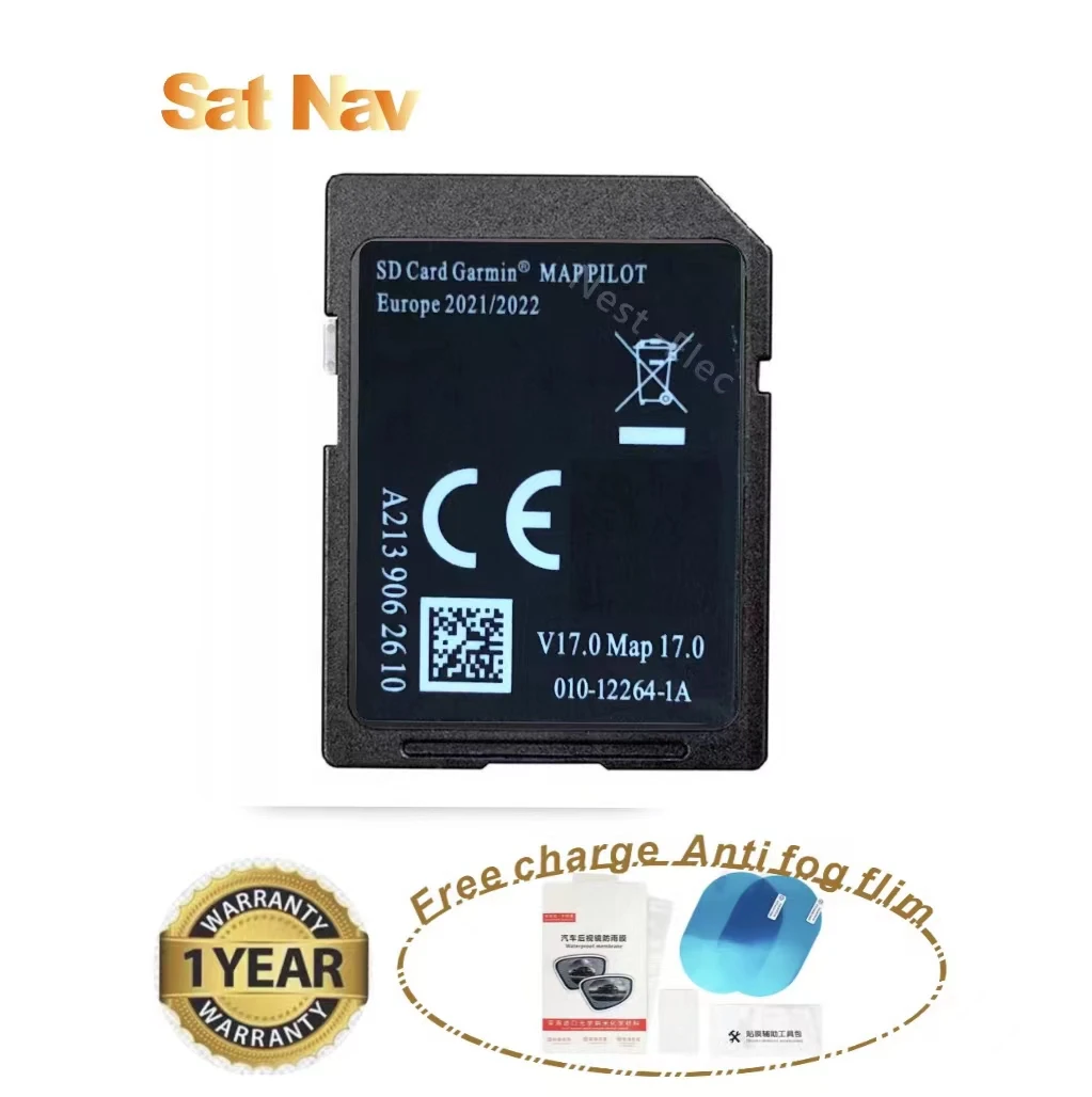 Mercedes-Benz Garmin Class W205/GLC/E/V/X SD Cards Map GPS Pilot 2020/ ...