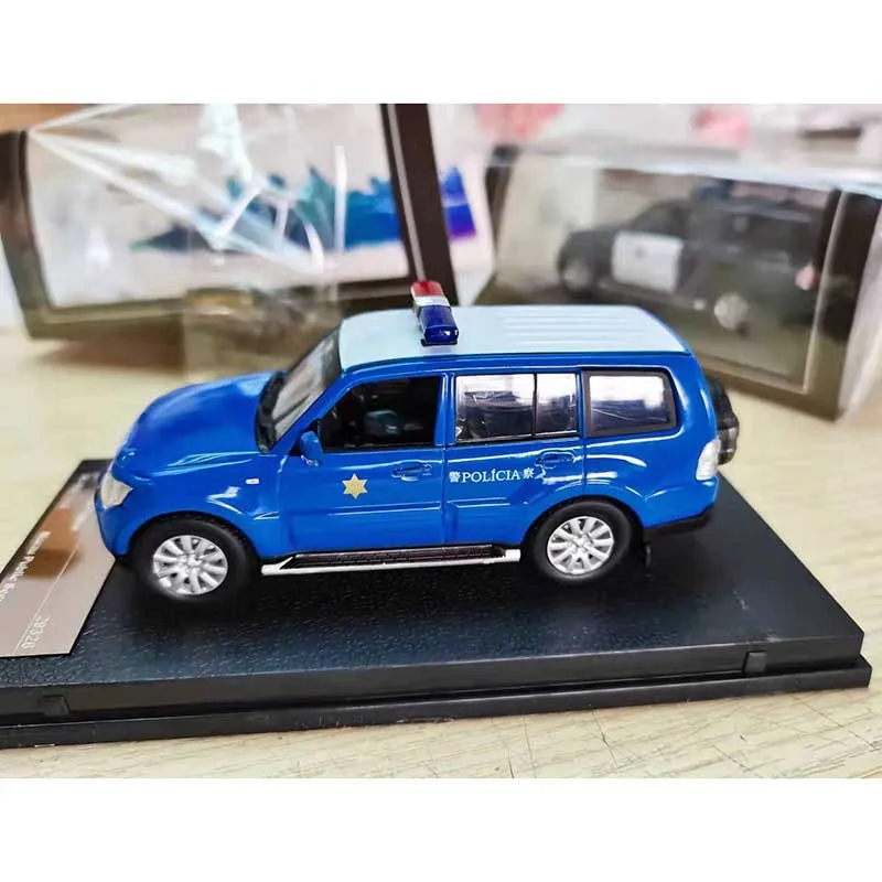 Diecast-1-43-Scale-Pajero-Macau-Public-Security-Police-Alloy-Car-Model ...