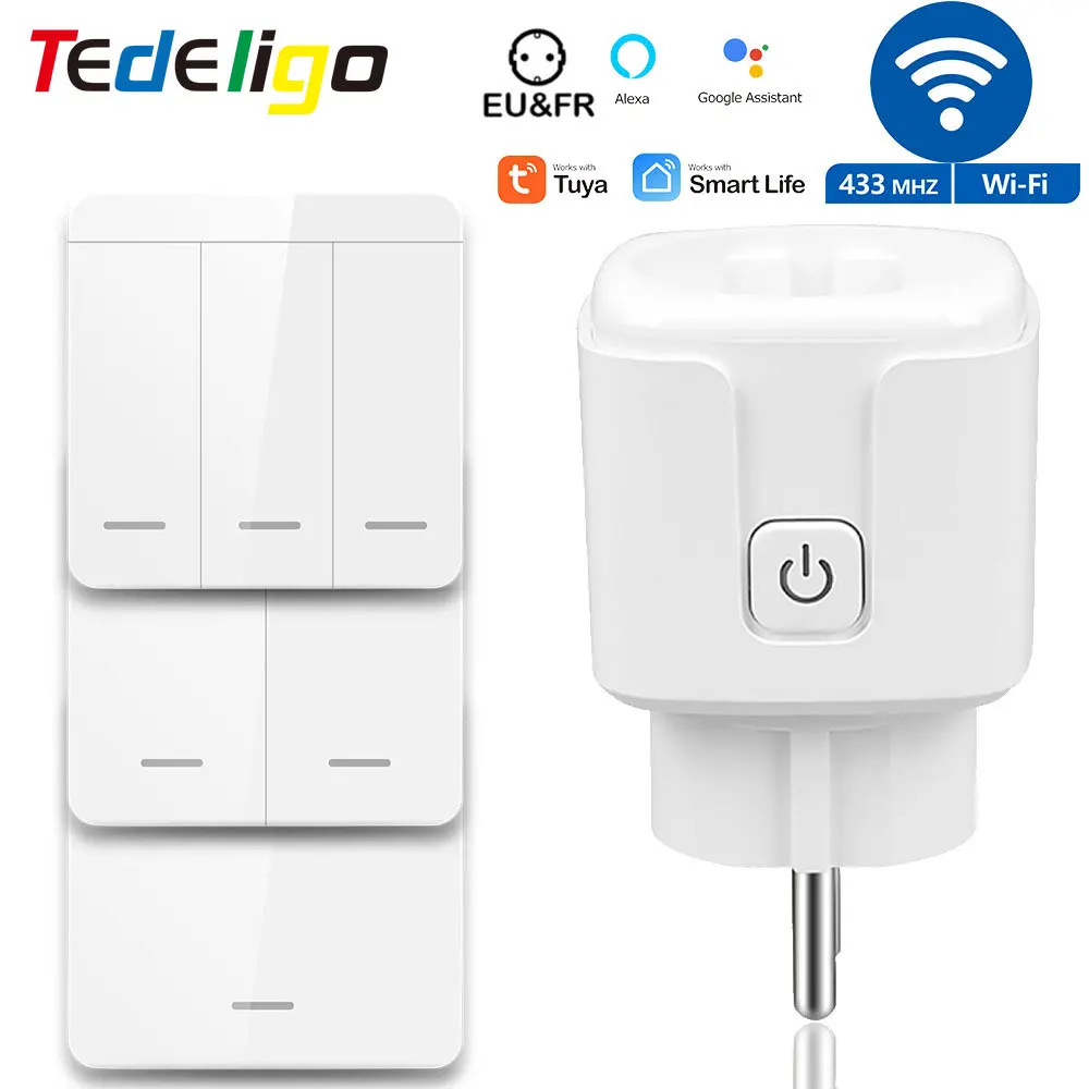 Wifi Plug Smart Socket App Remote Control Eu | Wifi 220v Smart Switch ...