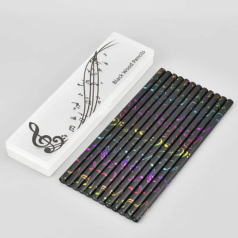 Colorful Music Notes Blackwood Pencil Student Gift Music Stationery ...