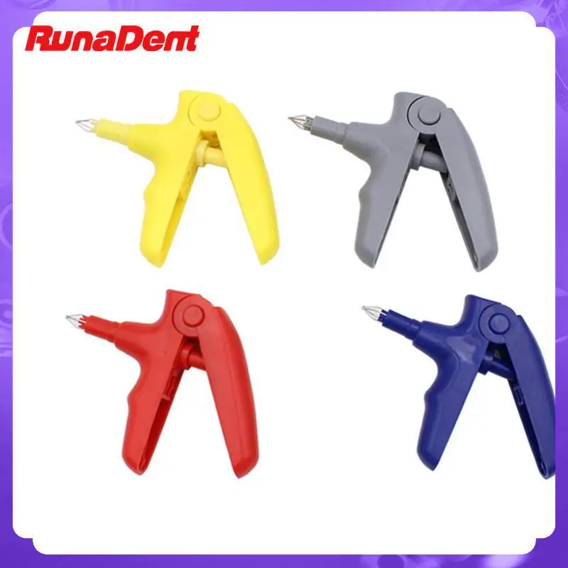 1Pc Dental Ligature Gun Blue/gray Oral Orthodontic Ligation Ring ...