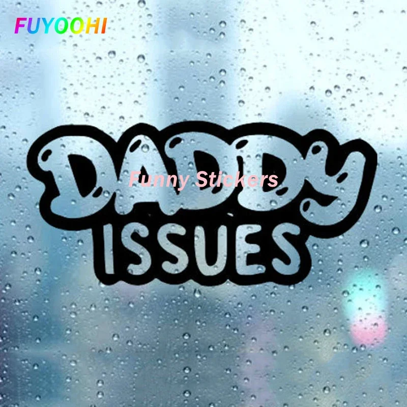 FUYOOHI-Exterior-Protection-Funny-Stickers-Creativity-Daddy-Issues ...