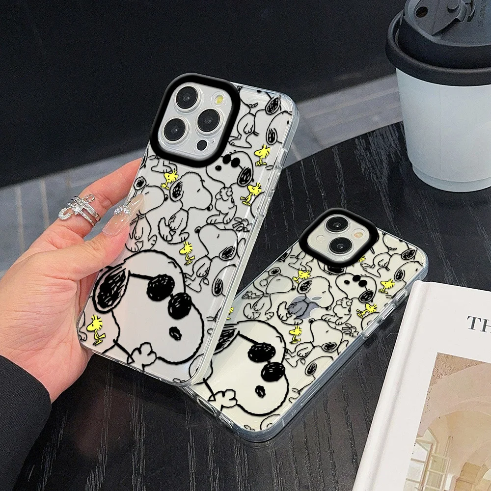 Capa Cartoon Snoopy Apple iPhone Séries
