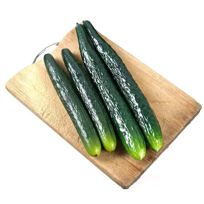 Artificial Fake Fruits Vegetable Model Soft Silicone Size Bitter Green ...