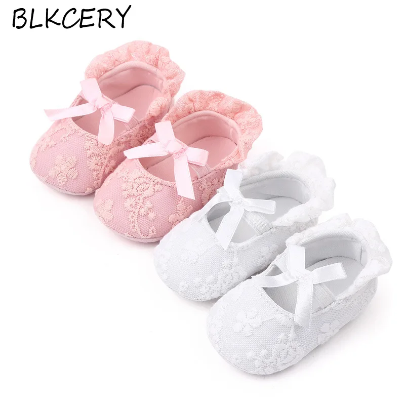 New Fashion Brand Baby Girl Shoes Pink Bow Newborn Infant Footwear Toddler Mary Jane Flats for 1 ...