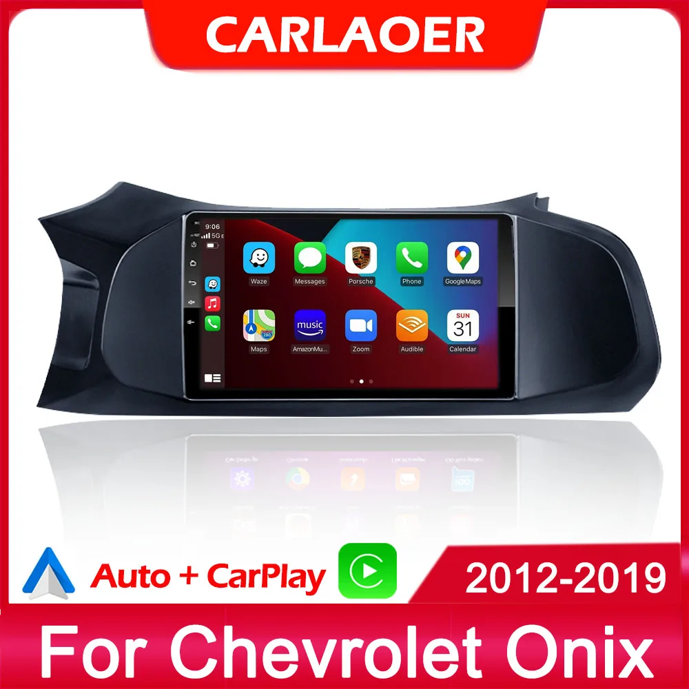 9 Polegada 2 Din Android 10 Rádio Do Carro Para Chevrolet Onix 2012 - 2014 2015 2016 2016- 2019 ...