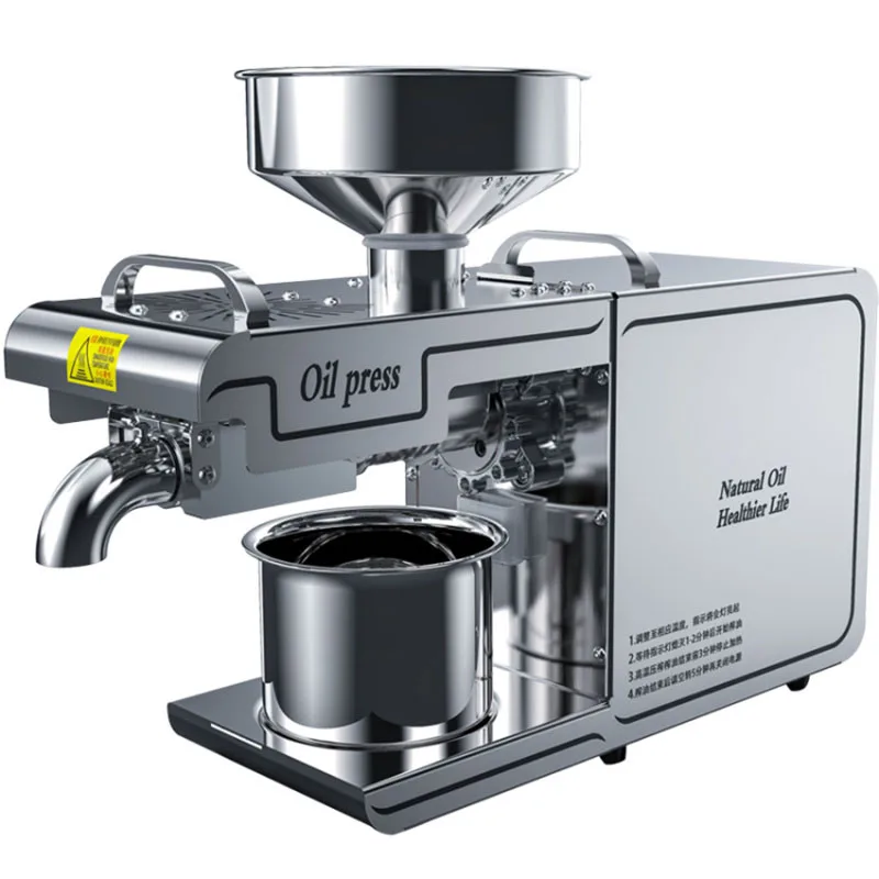 220V-110V-Heat-Cold-Home-Oil-Press-Machine-For-Pressing-Olive-Oil ...