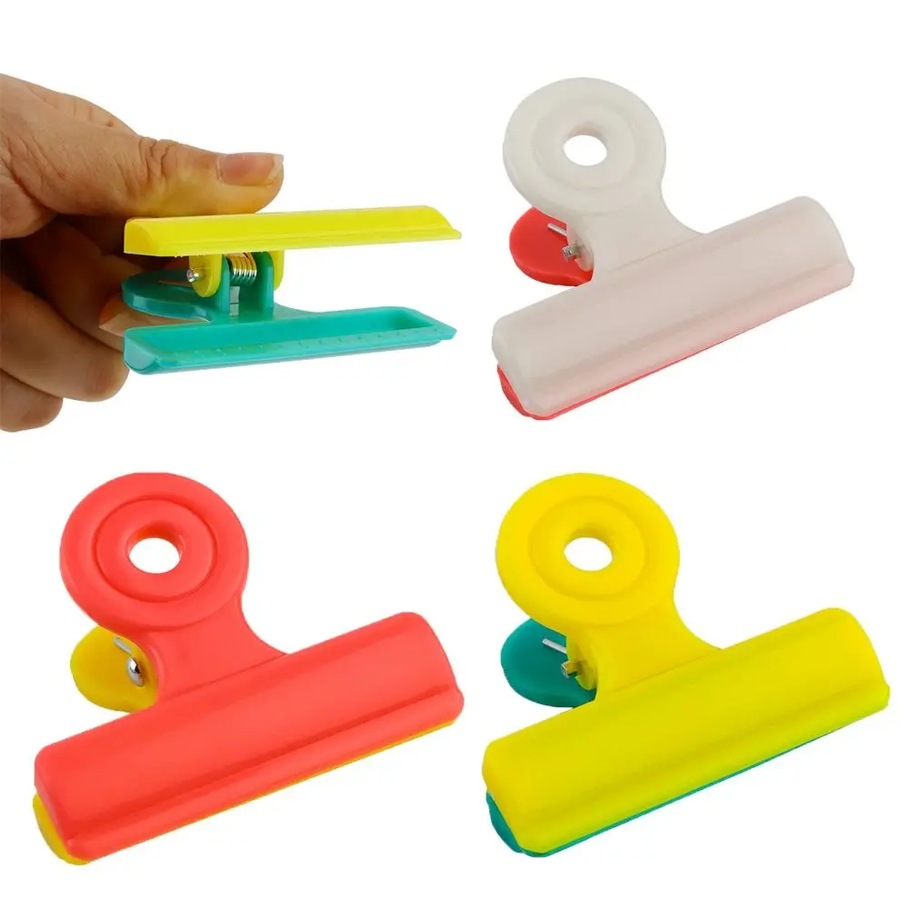 5PCS Plastic Multifunction Bag Chip Clips Fresh Food Close Clips Photo ...