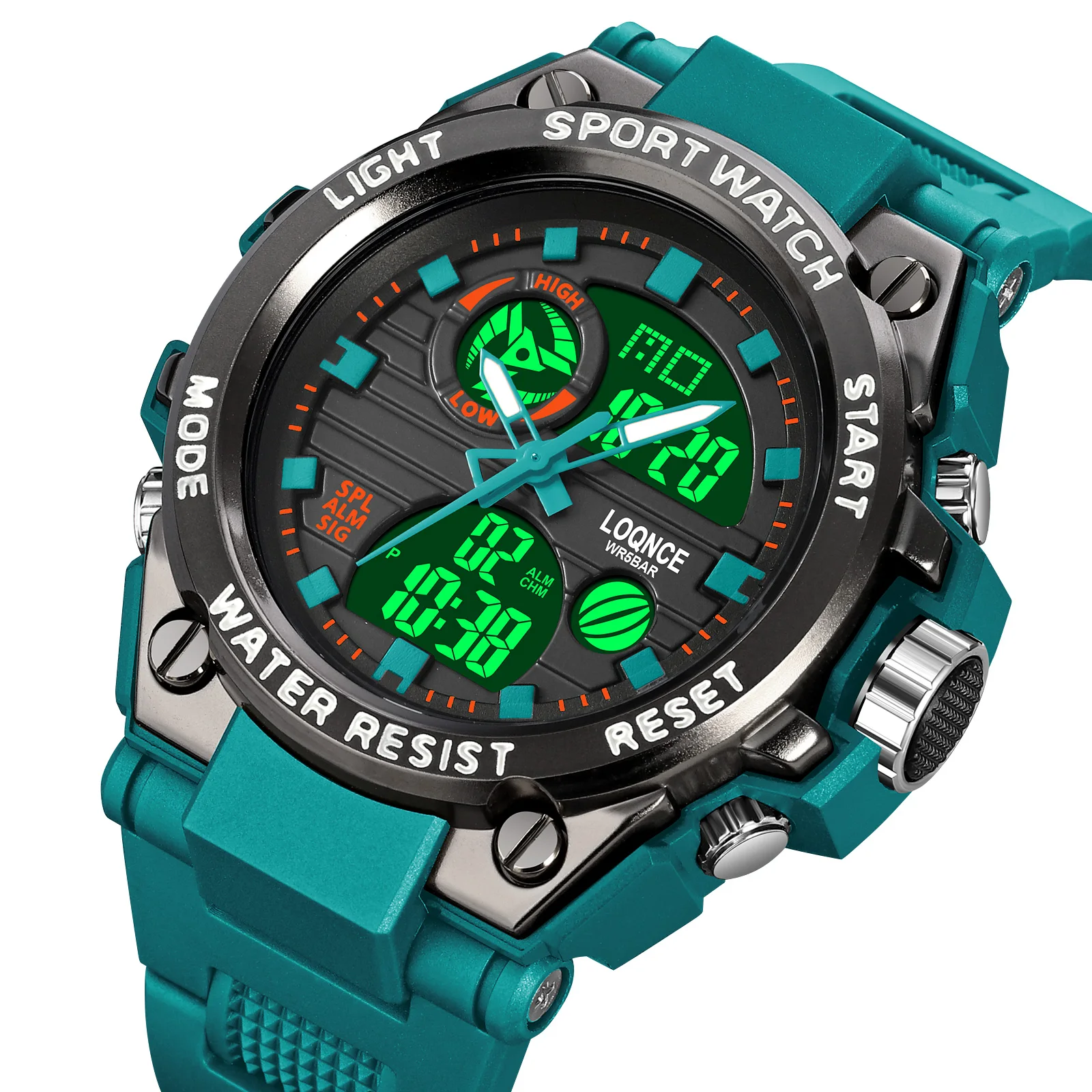 New-LOQNCE-Watch-98002-High-Quality-Analog-Digital-Movement-Men-s-Watch ...
