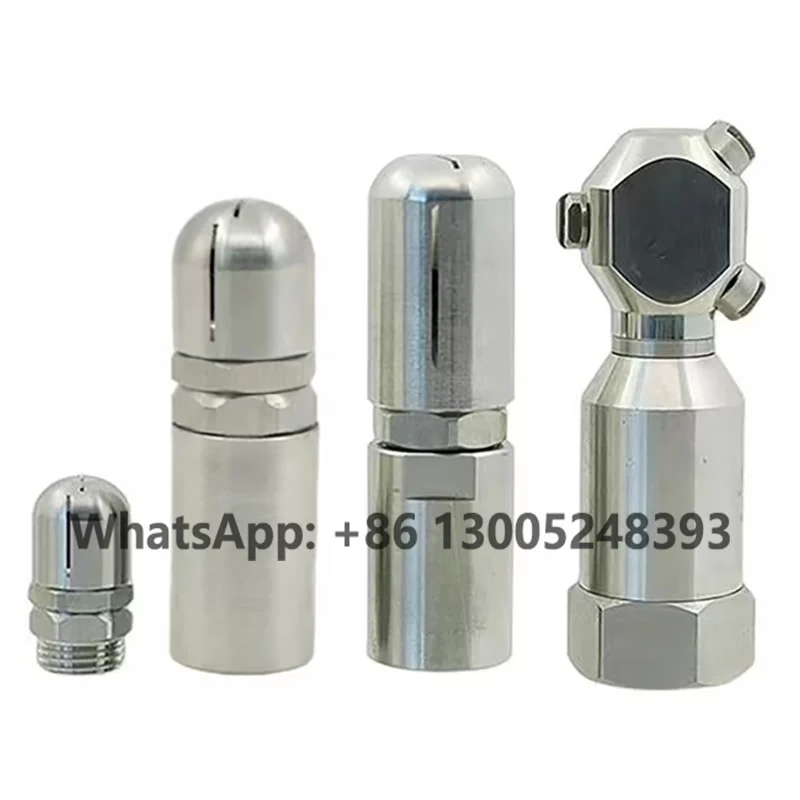 SS304 1/4" 1/2 " 1" Rotating CIP Tank Wash Machine Nozzle 360 ...