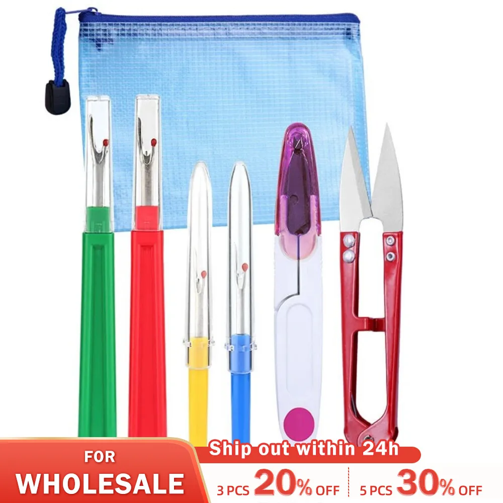 Sewing-Seam-Ripper-Kit-4-Pieces-Thread-Seam-Remover-Stitch-Unpicker ...