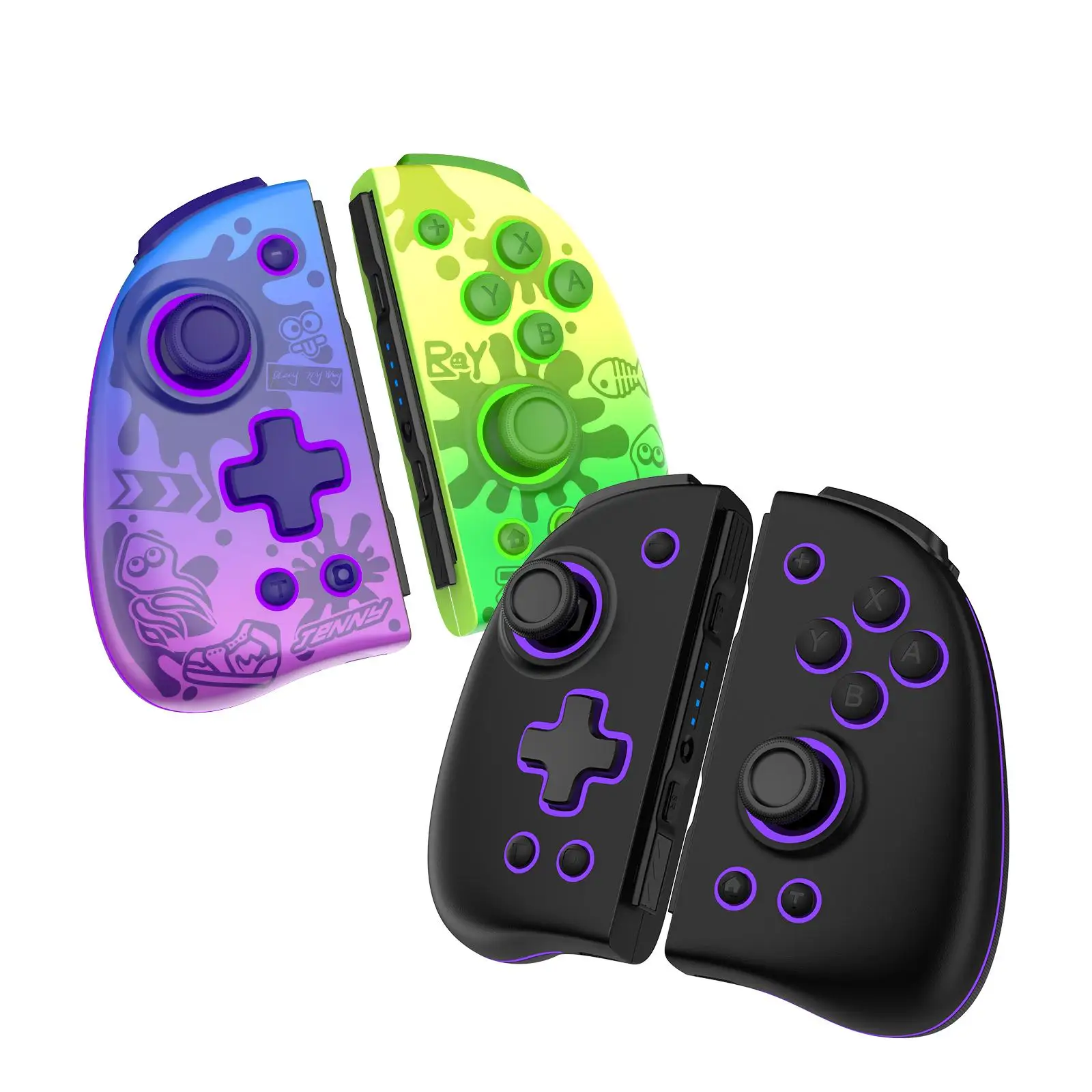 Joypad-mec-nico-INE-Neptune-para-Swtich-Lite-OLED-con-Auto-fire-Turbo ...