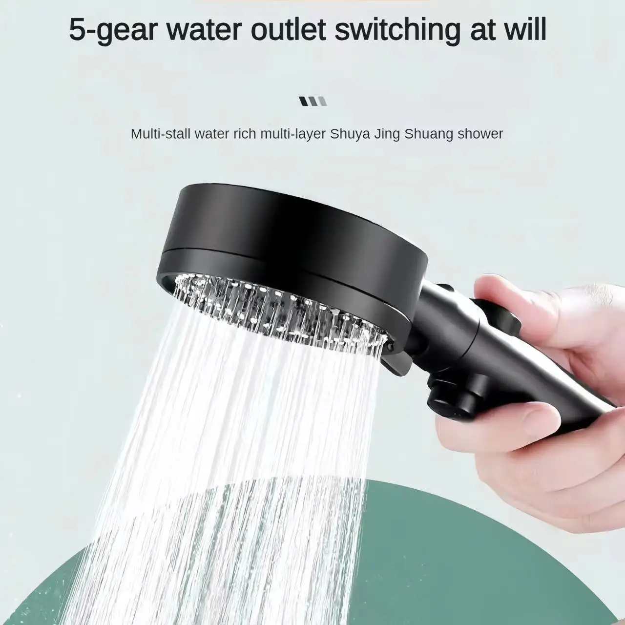 Five-speed-Multifunctional-Shower-Supercharged-Shower-Head-Bathroom ...
