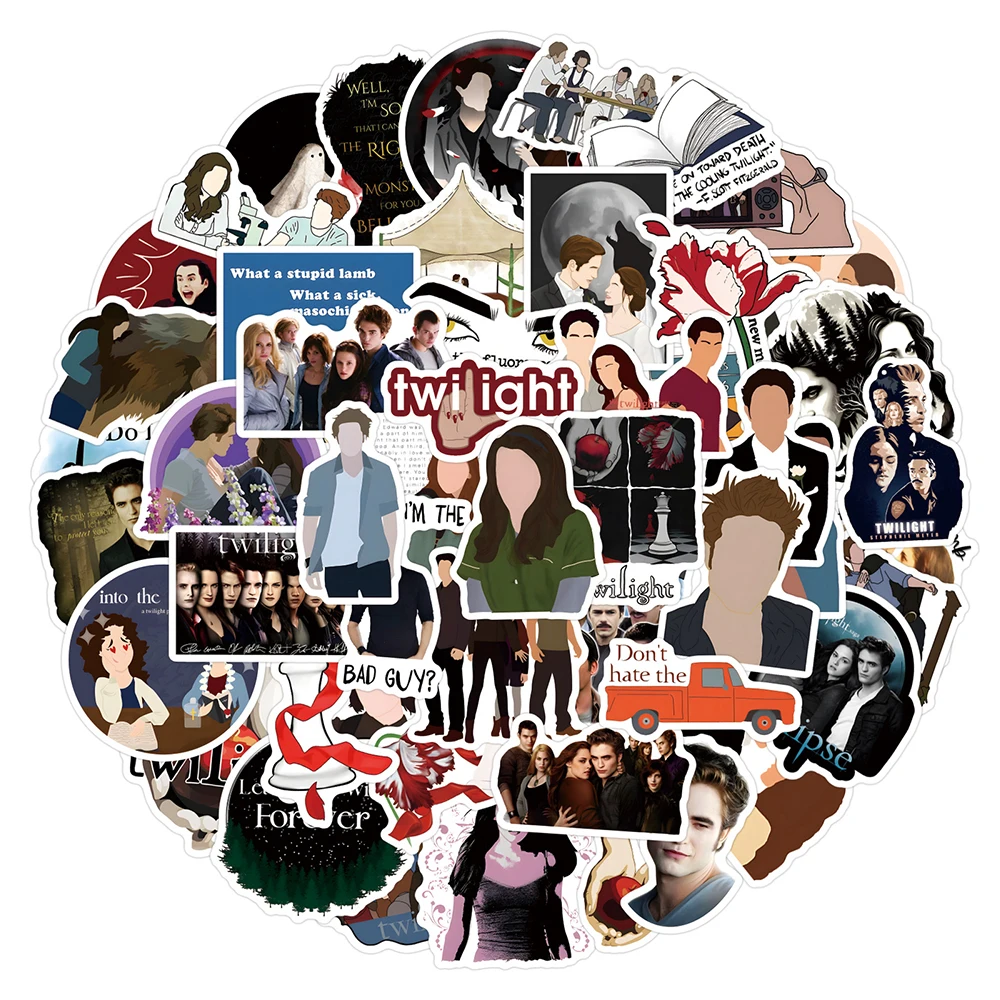 10-30-50-110pcs-Cool-Movie-Twilight-Stickers-Waterproof-Decals ...