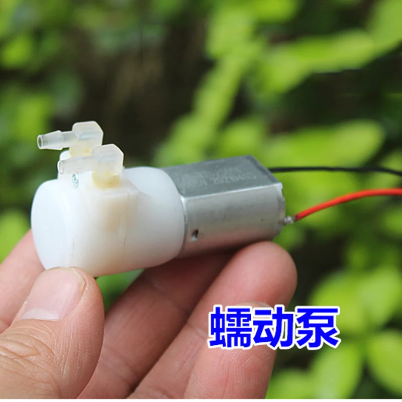 Tiny-Mini-Peristaltic-Water-Dosing-Pump-DC-3V-3-7V-5V-Micro-Gearbox ...