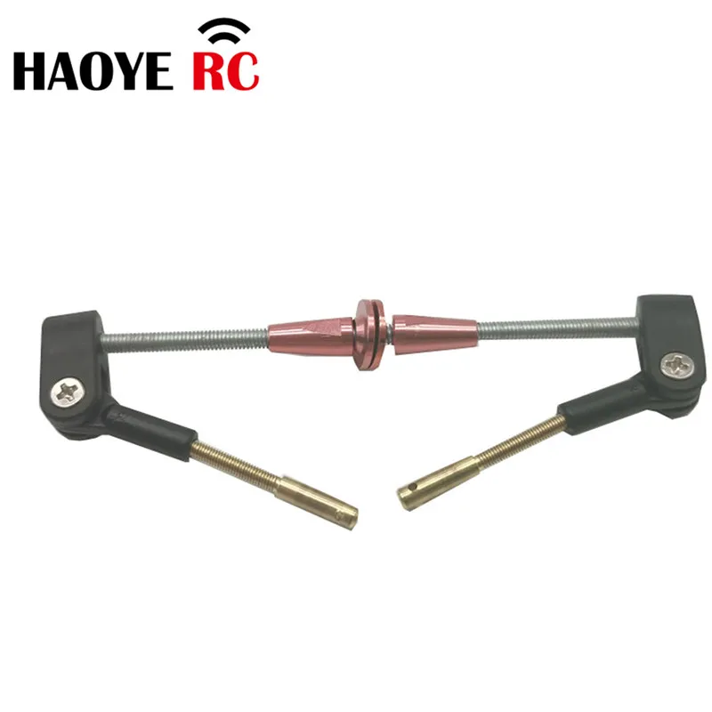 Haoye-1-Set-Alu-Adjustable-Control-Horns-Vertical-Push-Rod-Assembly-RC ...