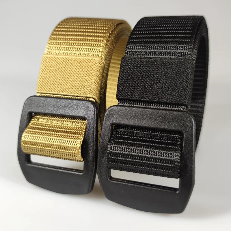 Plastic-Buckle-Nylon-Belt-For-Men-And-Women-S-Allergy-Prevention ...