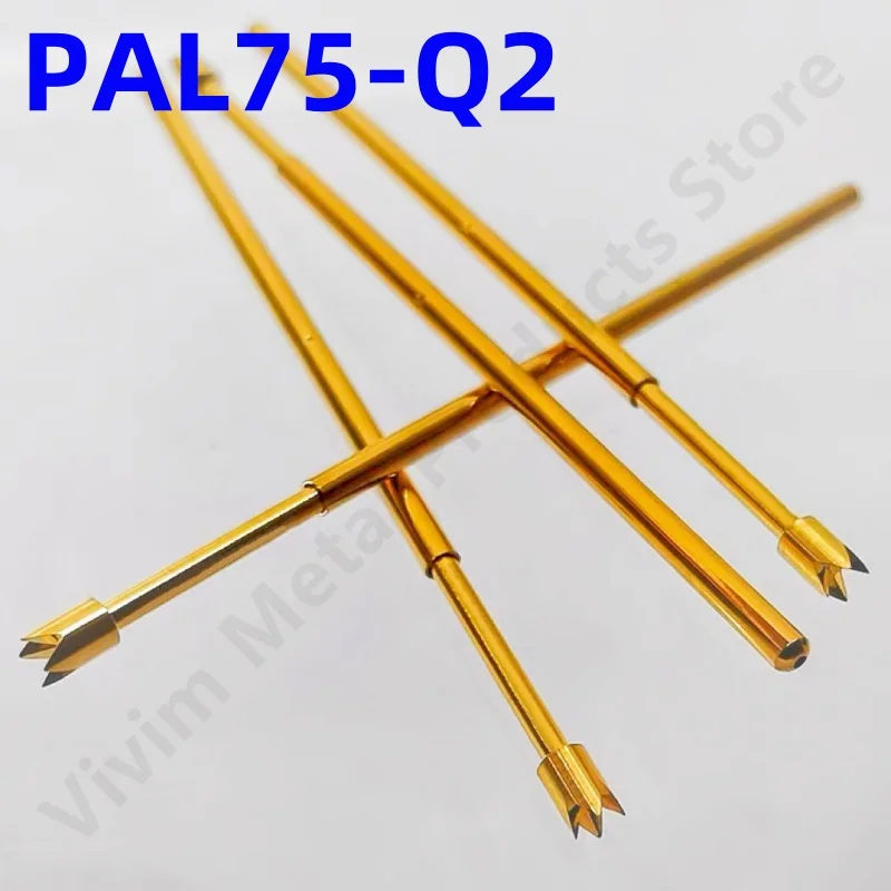 100PCS-PAL75-Q2-Spring-Test-Probe-Test-Pin-Pogo-Pin-PL75-Q2-PL75-Q-ICT ...
