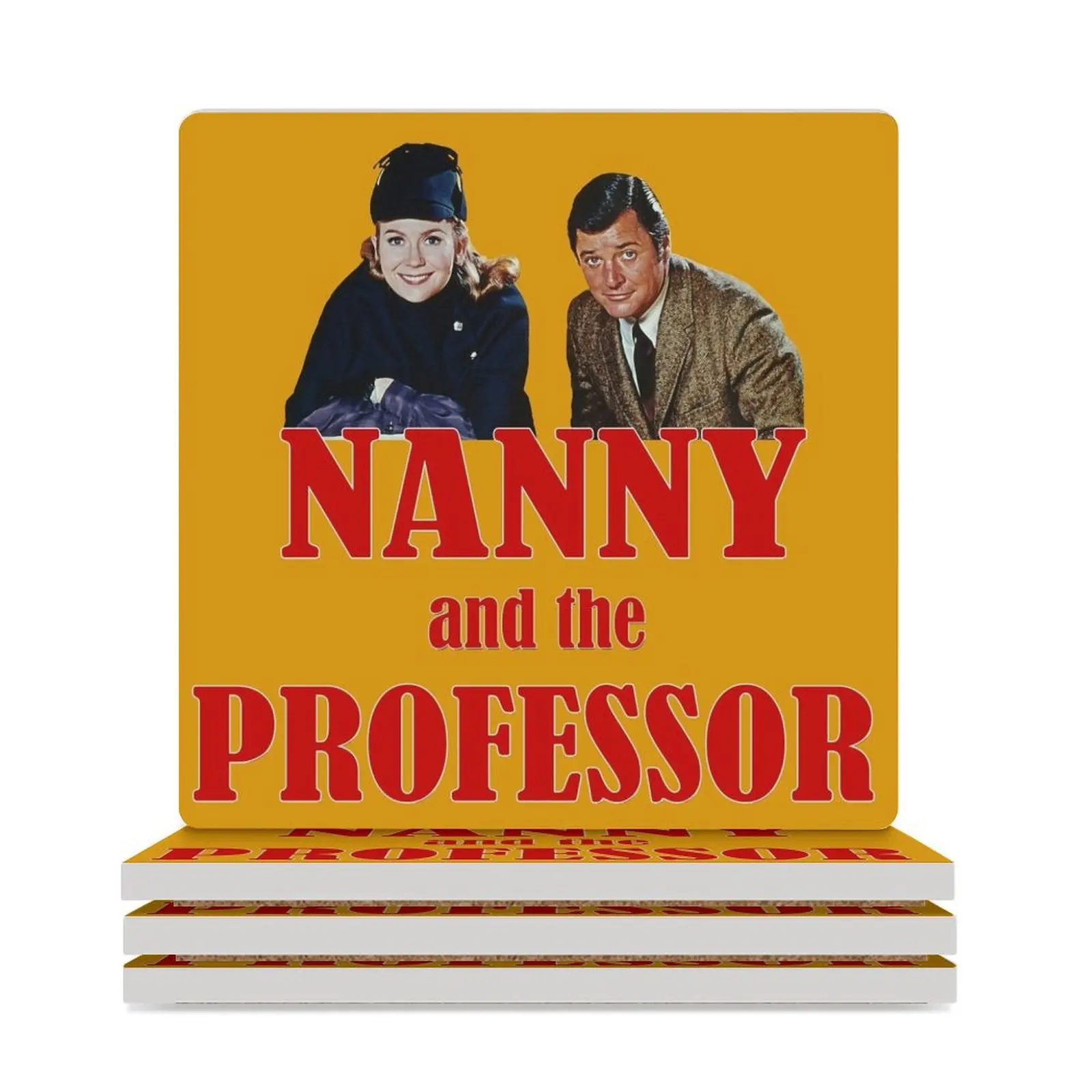 Retro-Vintage-Nanny-and-the-Professor-Original-Tribute-Ceramic-Coasters ...