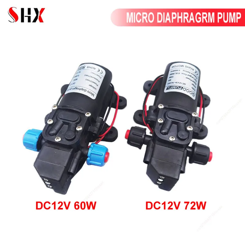 Automatic-Flow-Switch-6L-Min-DC12V-60W-70W-130PSI-AUTO-Diaphragm-Water ...
