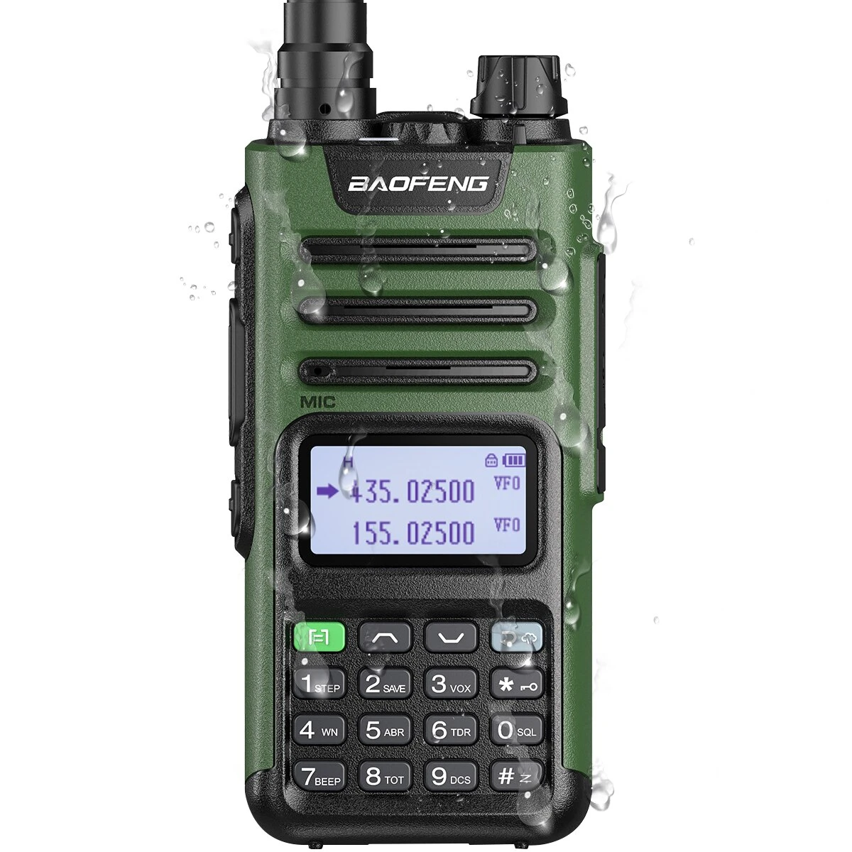 Baofeng uv 13 pro v1 Hochleistungs Dualband Walkie Talkie Typ C ...