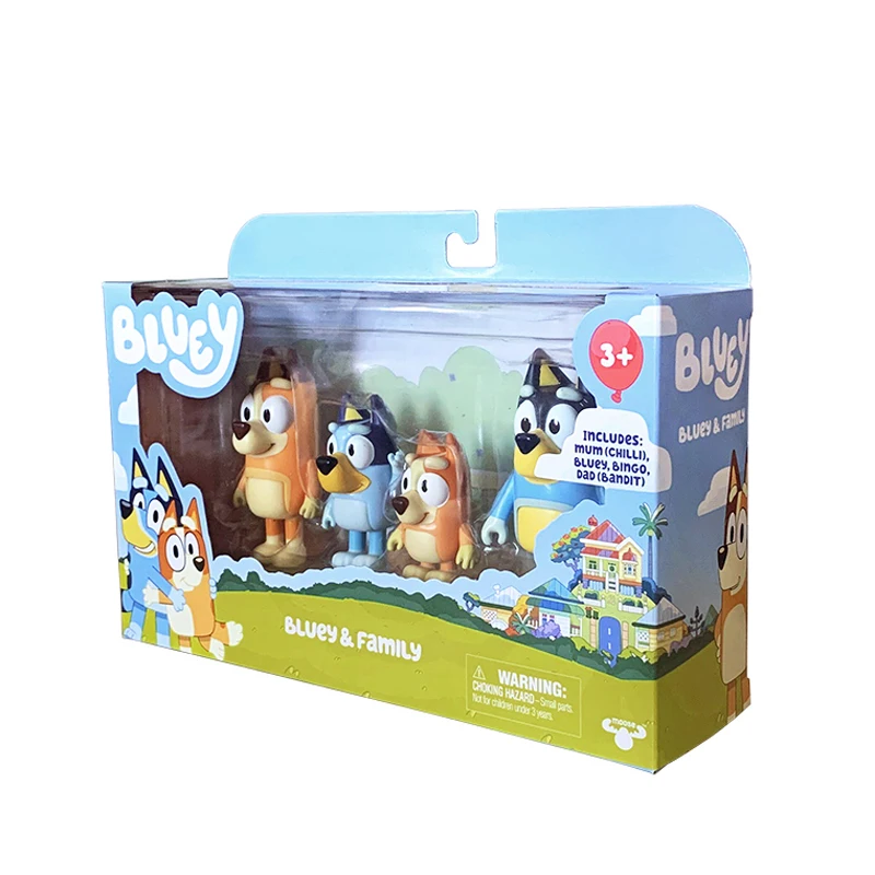 BLUEY FAMILY AND FRIENDS 8 Figure Pack CHILLI BANDIT COCO SNICKERS😝 ...
