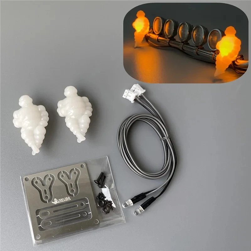 2pcs Simulation Roof Luminous Doll Upgrade for 1/14 Tamiya RC Truck ...