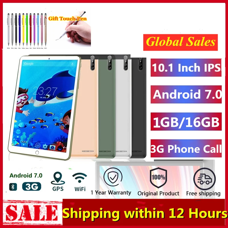 10-1-Android-7-0-MTK6592-Tablet-PC-3G-Phone-Call-Free-Gifts-P30-A ...