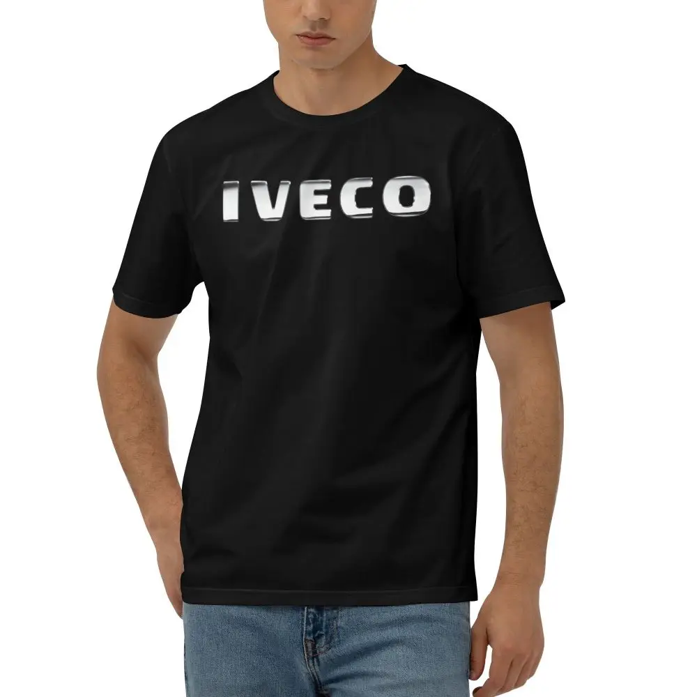 NEW IVECO Fashion T Shirt Printed Cotton Men's T-Shirt Men Tops Funny ...