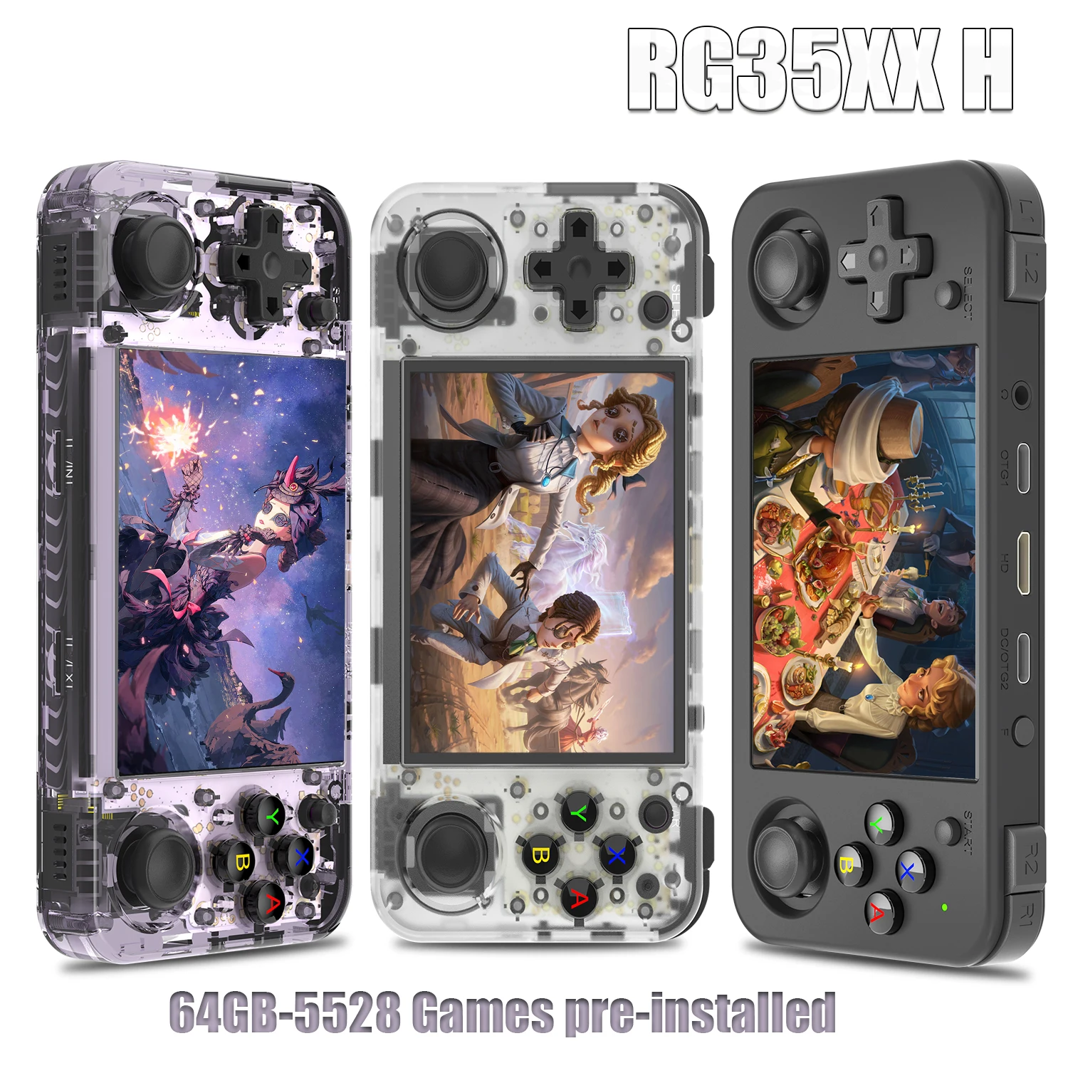 ANBERNIC-RG35XX-H-Retro-Handheld-Game-Console-3-5-Inch-IPS-Screen-Built ...