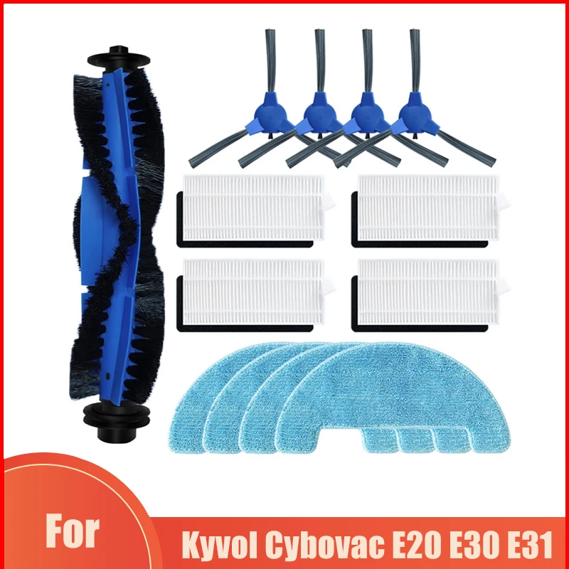 For Kyvol Cybovac E20 E30 E31 Robotic Vacuum Cleaner Accessories Main Side Brush Hepa Filter Mop ...