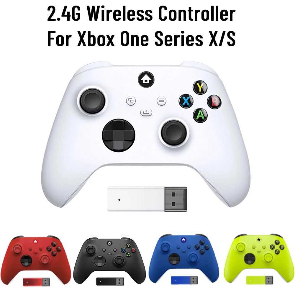 2-4G-Wireless-Gamepad-Controller-For-Xbox-One-Series-X-S-Joystick-Add ...