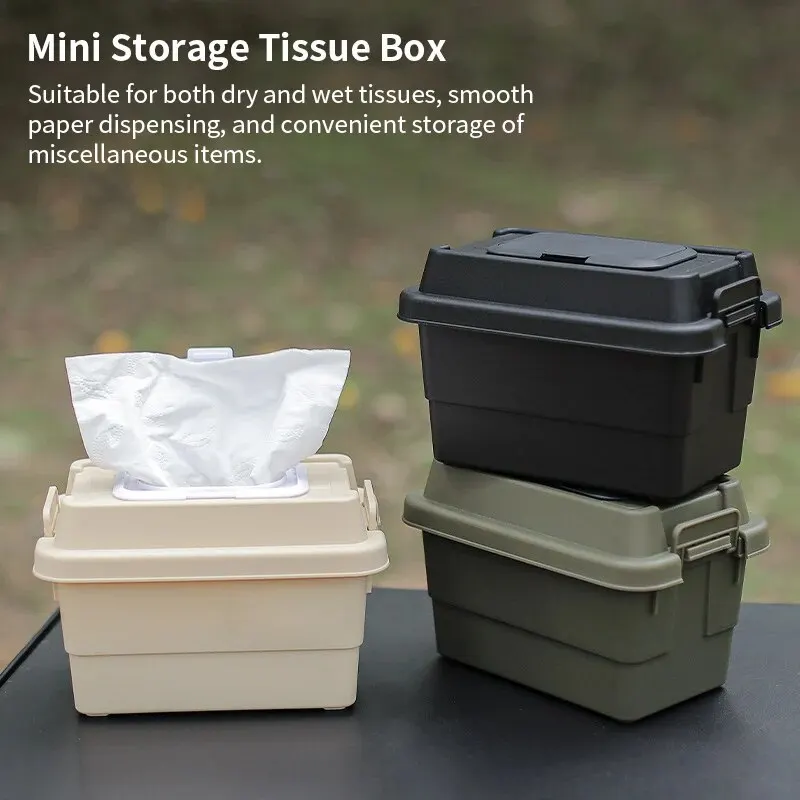 Outdoor-Desktop-Multifunctional-Paper-Drawer-Storage-Box-Tissue-Box ...