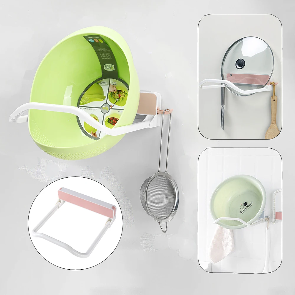 Wall-Foldable-Washbasin-Rack-Self-Adhesive-Drain-Drying-Rack-Kitchen ...