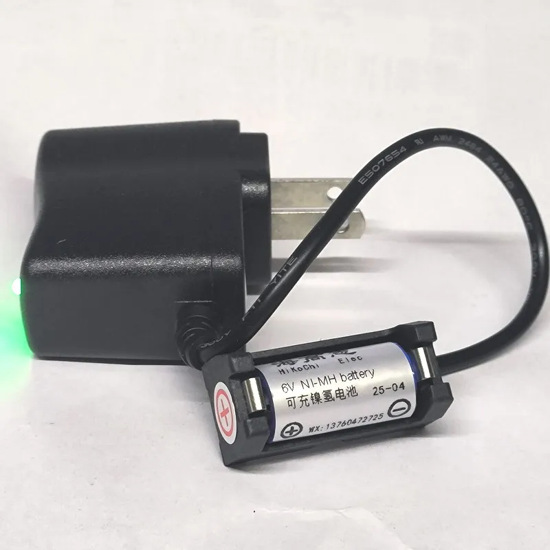 Replace 4 AG13 LR44 rechargeable NiMH battery 6v charging set for film ...