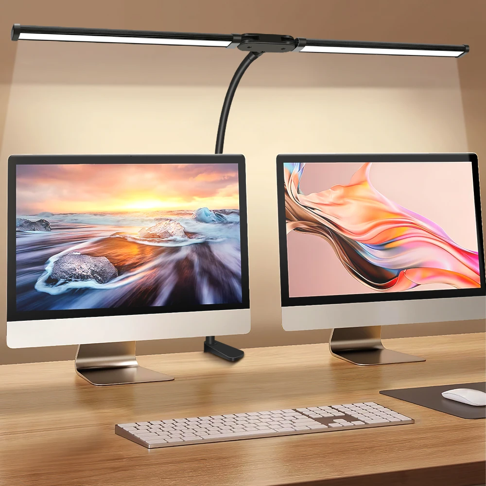 Double-Head-LED-Clip-Desk-Lamp-Architect-Table-Lamp-for-Home-Office ...