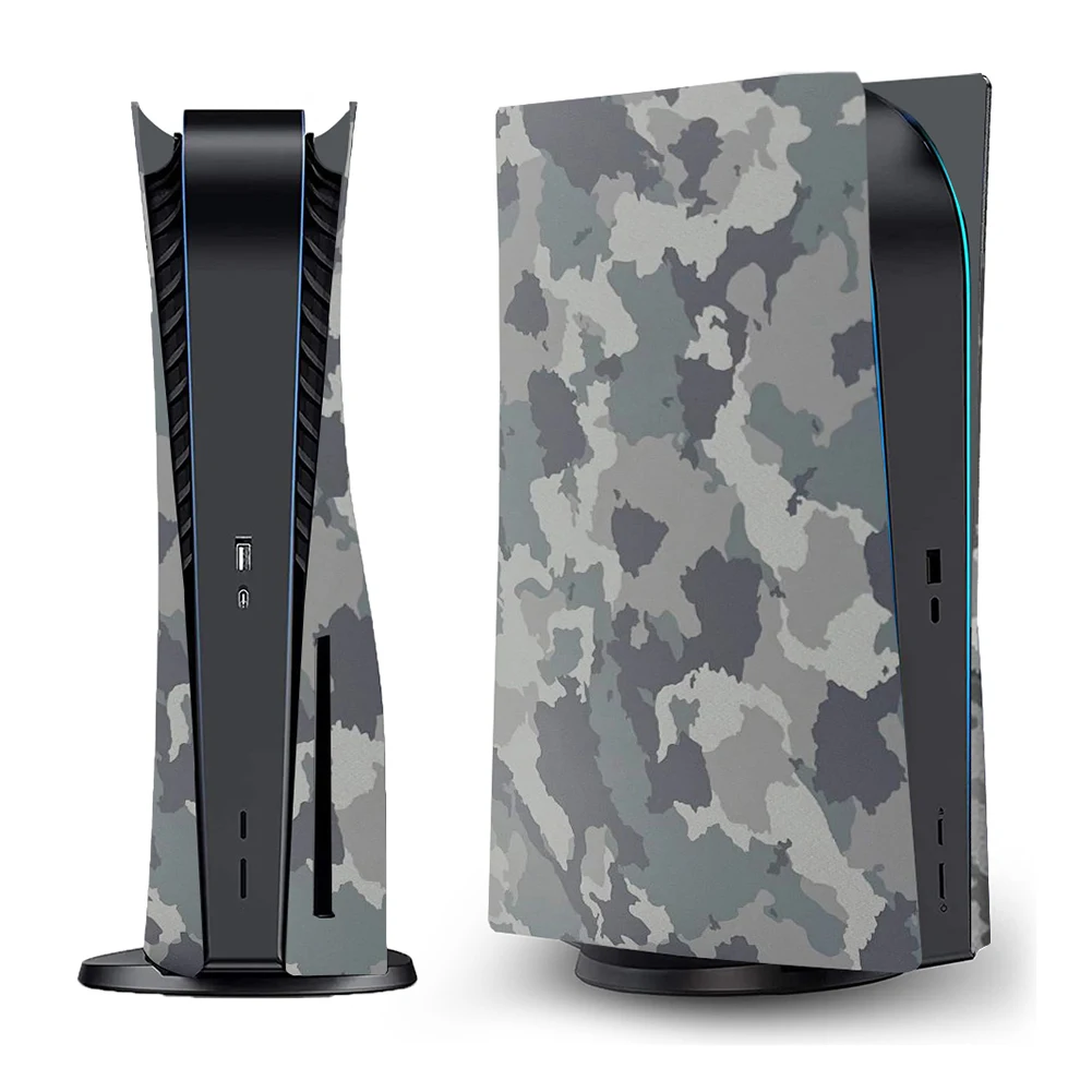 Camouflage-Hard-Dustproof-ABS-Plastic-Case-for-PS5-Replacement-Side ...
