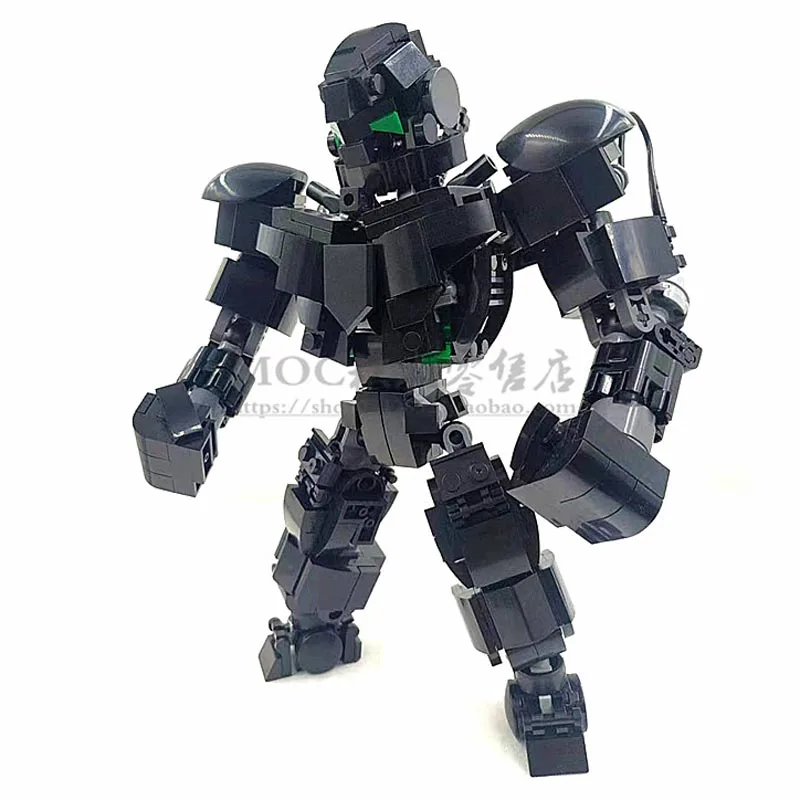 Real-Steel-Moc-Robots-Building-Blocks-Toy-Mech-Warrior-Action-Figure ...