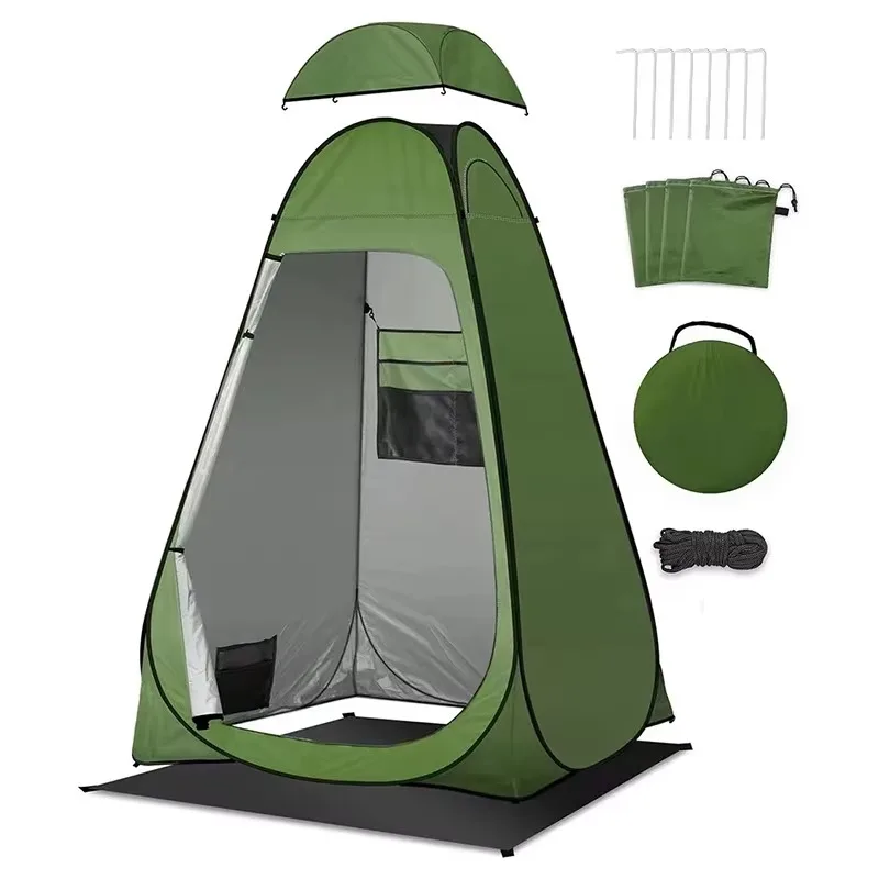 Instant Privacy Shower Pop-Up Privacy Camping Portable Toilet Tent ...